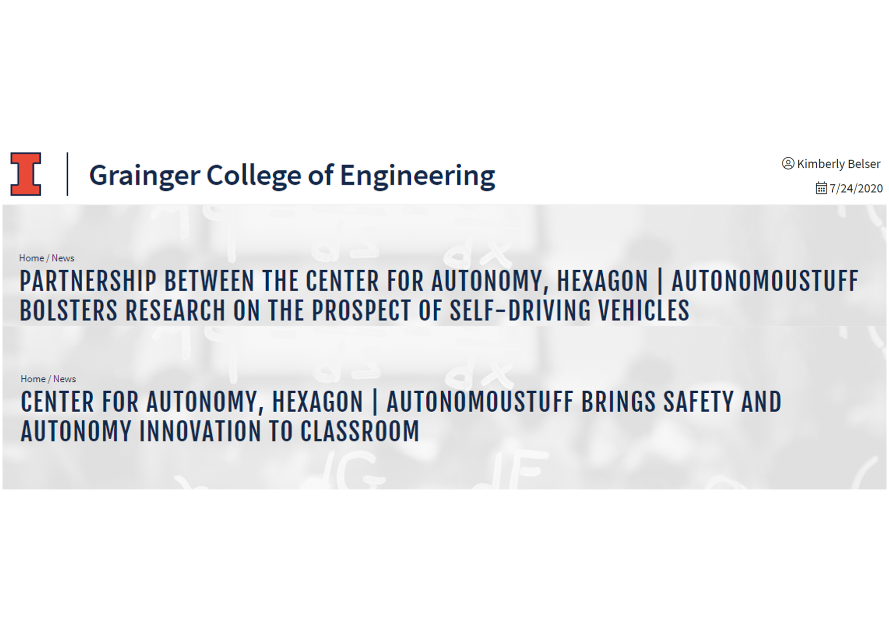 Human-Centered Autonomy Lab | at the University of Illinois at Urbana-Champaign - University of ...