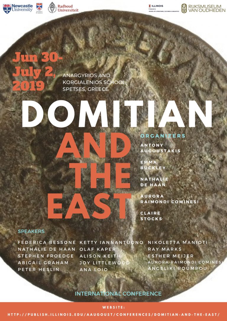 Domitian and the East (Summer 2019) | Antony Augoustakis - University ...