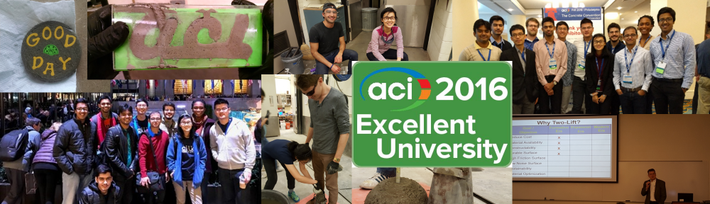 American Concrete Institute Student Chapter | At the University of ...
