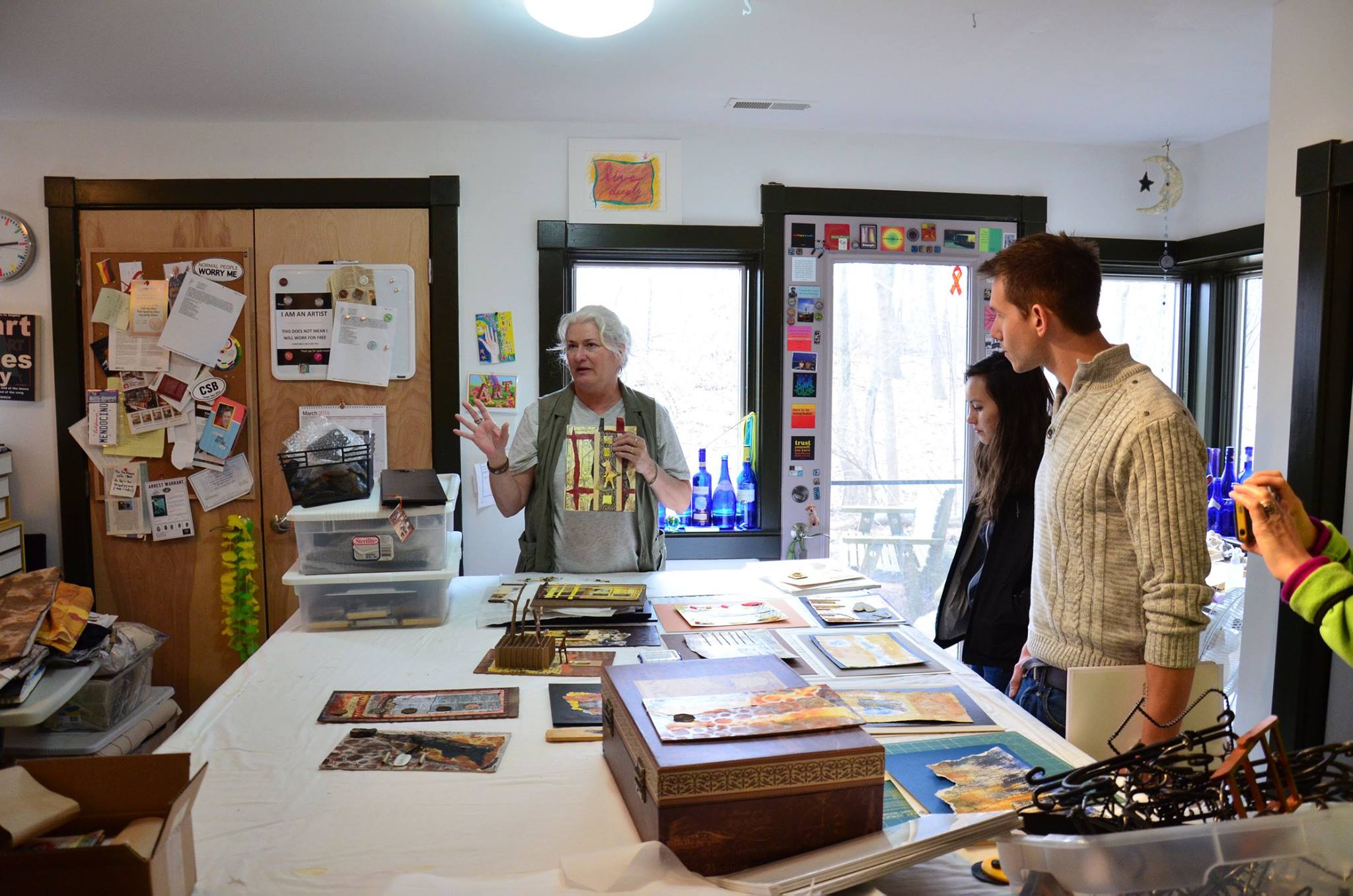 Deborah and Andrew Fell’s Studio