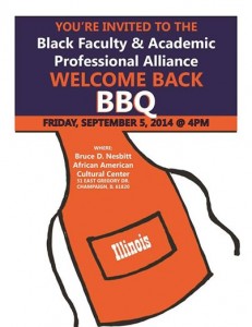 Welcome Back BBQ – Sept 5, 2014 | Black Faculty and Professionals ...
