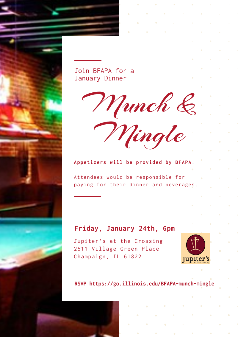 Munch and Mingle | January 24, 2020 at Jupiter’s at the Crossing ...