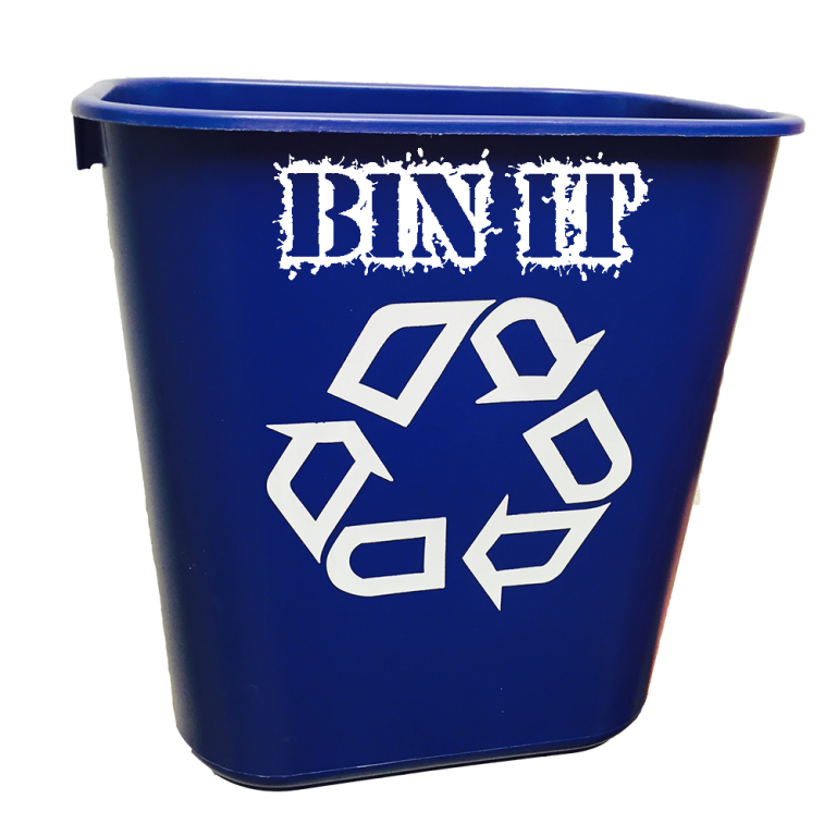 Won't take a minute — just bin it!