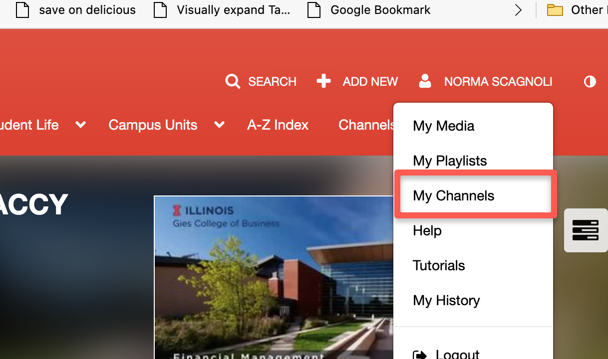 Add live session recording to your class channel – Gies Teaching ...