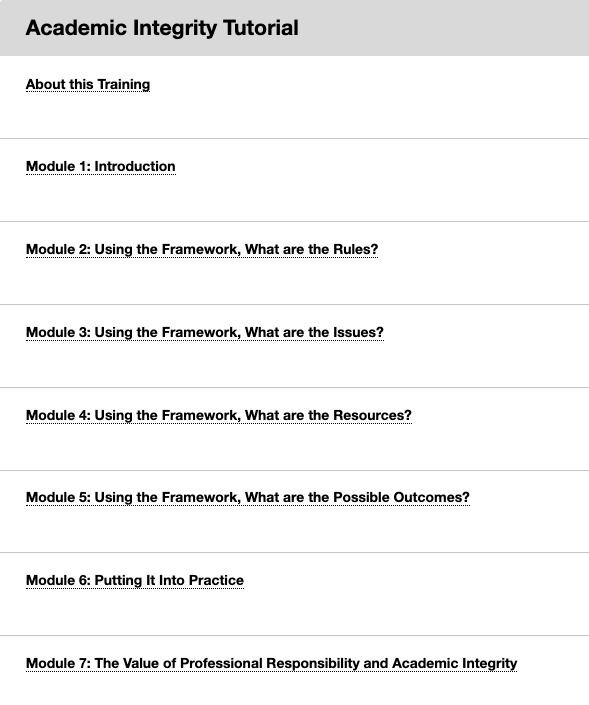 Approaches to Academic Integrity at Gies Business – eLearning Gateway