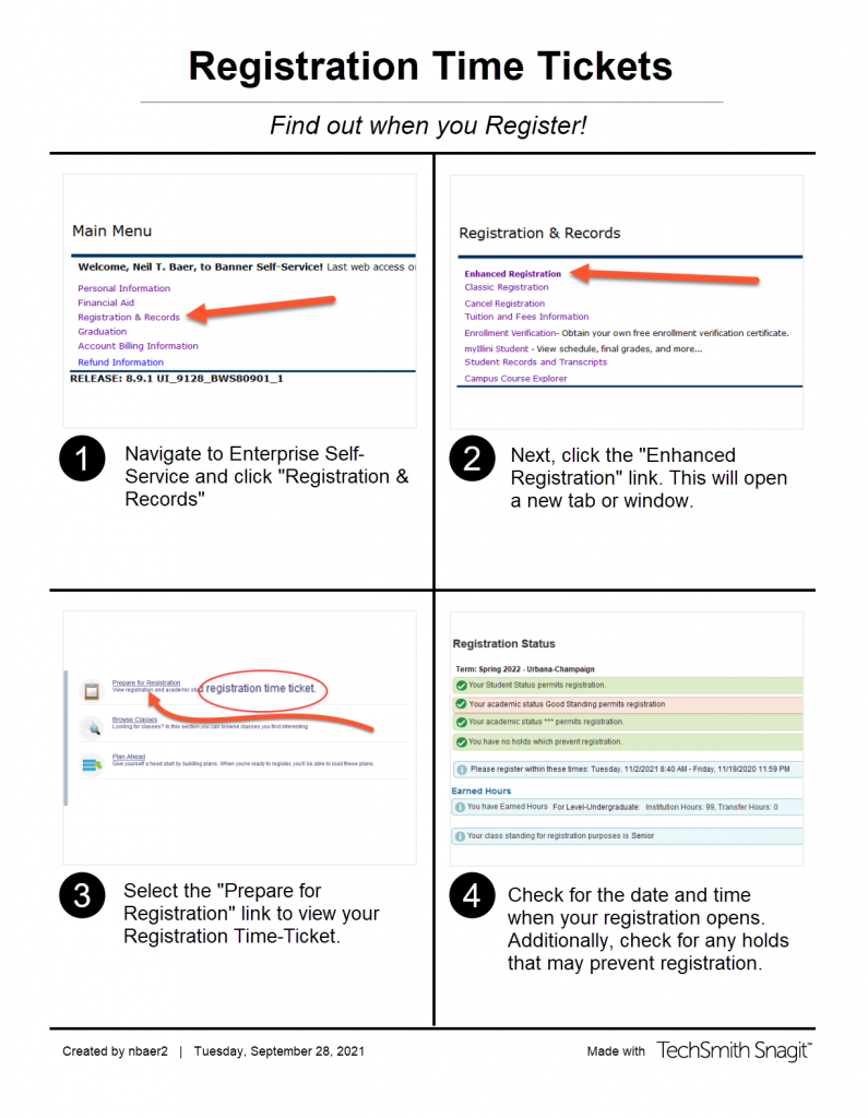 Check your Time-Ticket – Communication Advising