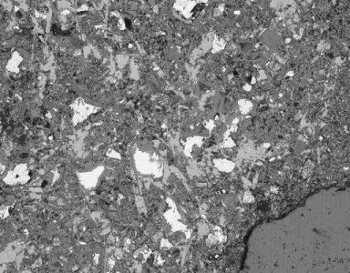 Magnification Progression Series: 250x | Concrete Microscopy Library ...