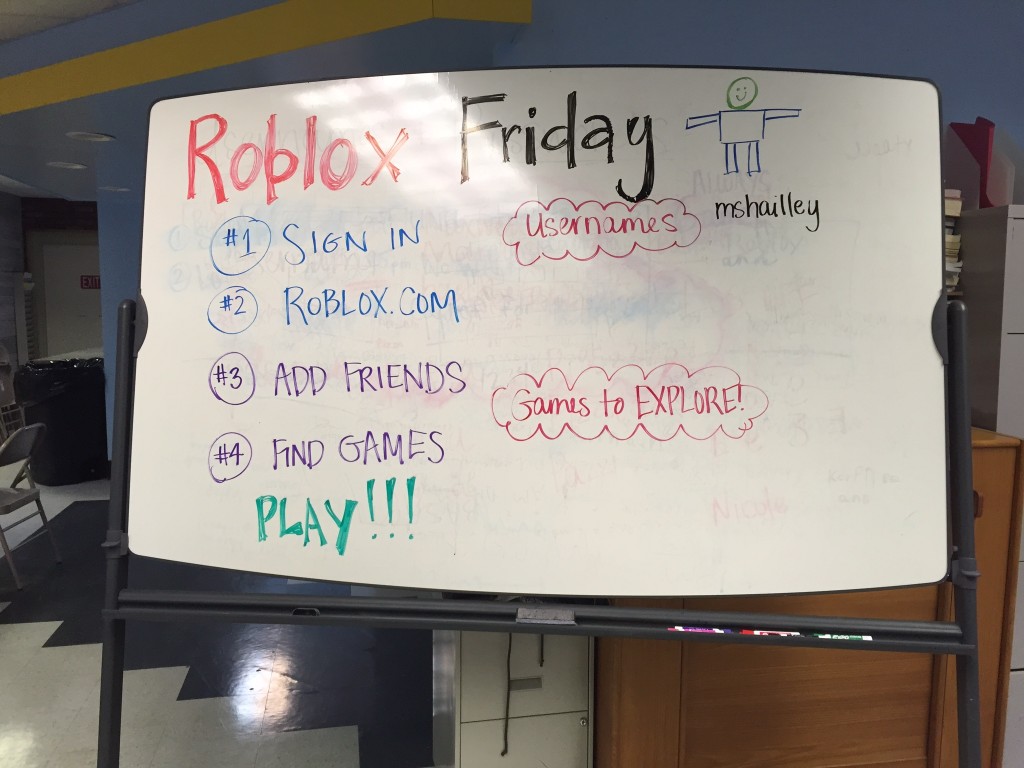 Roblox Friday at UNCC | Digital Literacy for All Learners