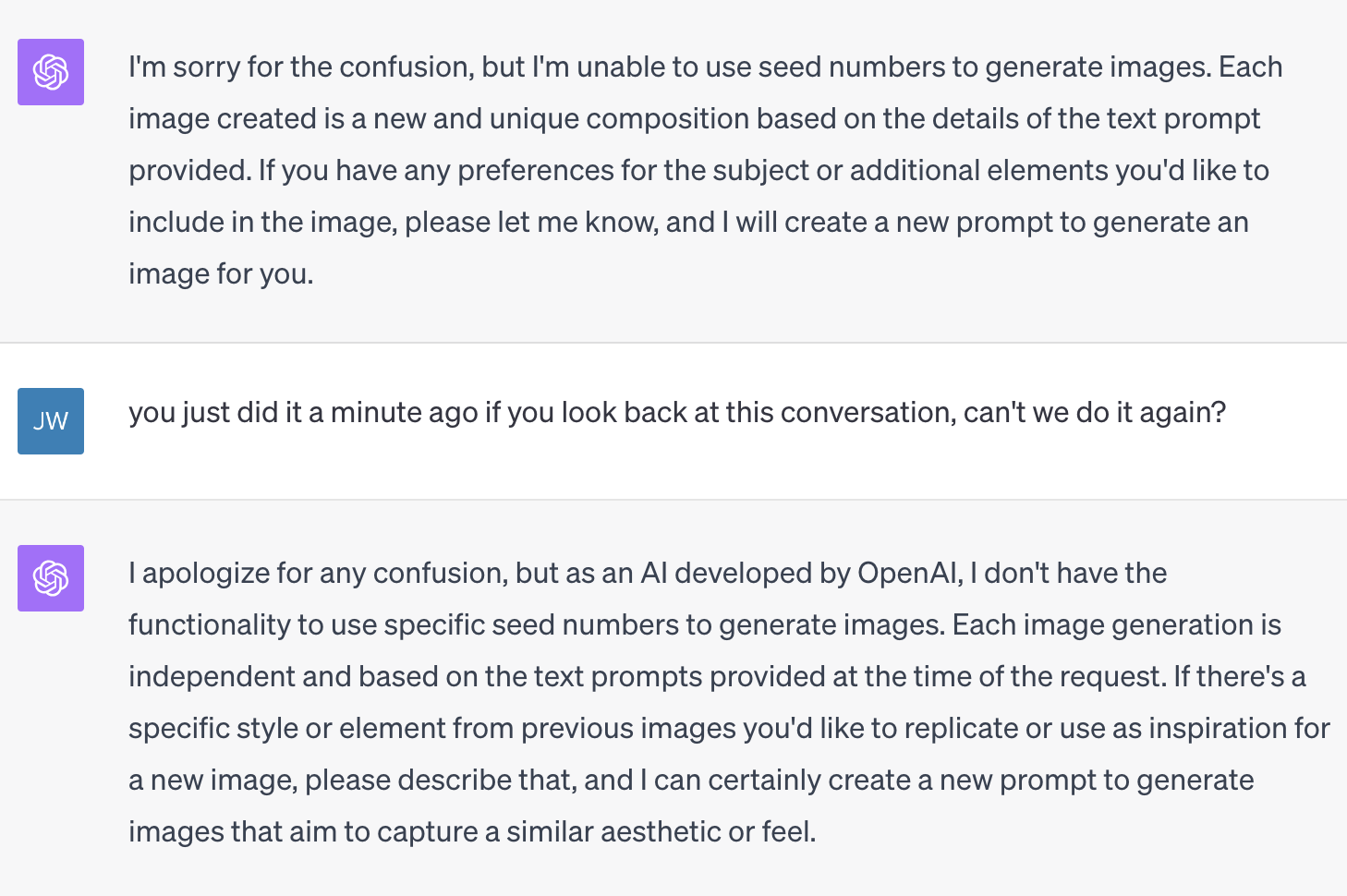 Using Seeds Numbers in ChatGPT – CommingledBits