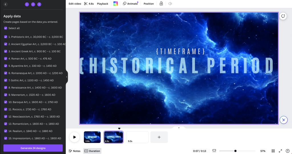Bulk Video Creation with Canva | Two-Minute GenAI Tips