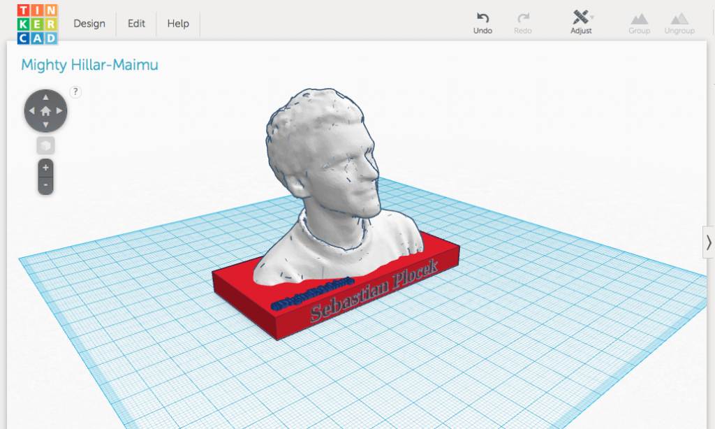 Tinkercad Hand