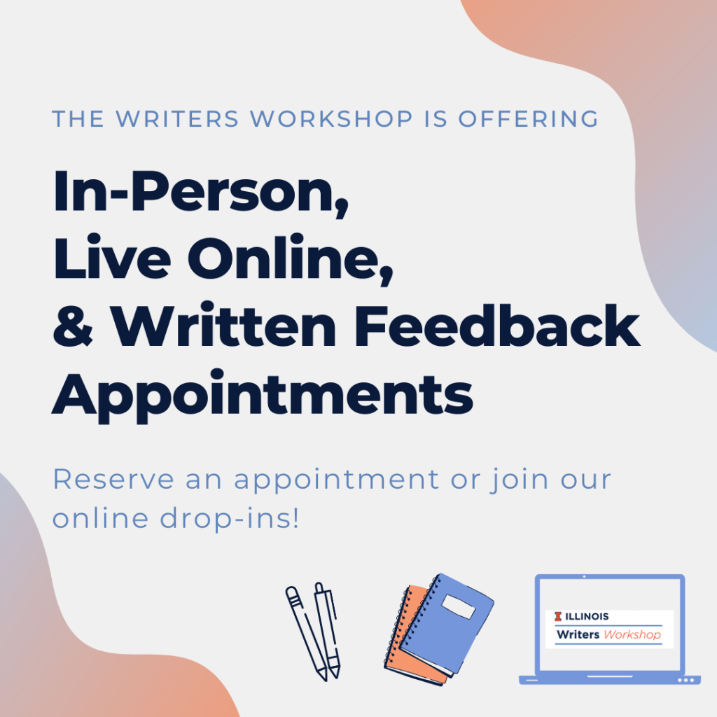 april events at the writers workshop