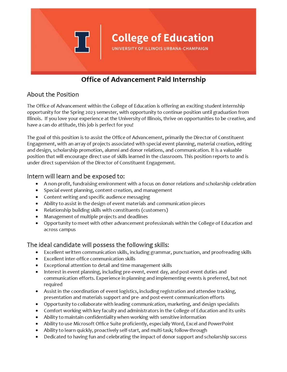 Don’t Forget These!