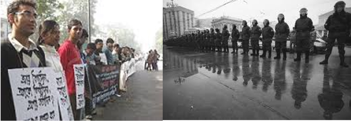 Photo Essay-Human Chain | Project Site for Felicia - University of ...