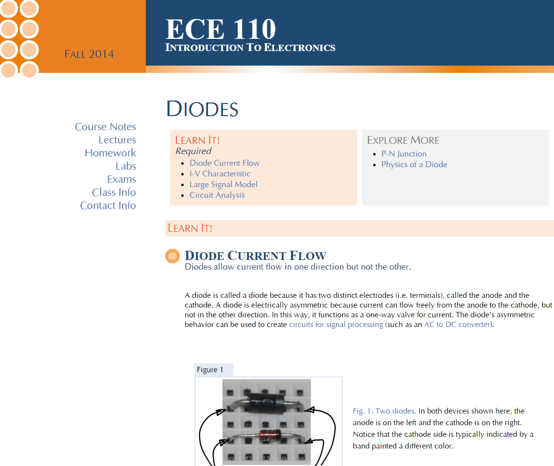 Redesigning Introduction to Electronics – Geoffrey Herman