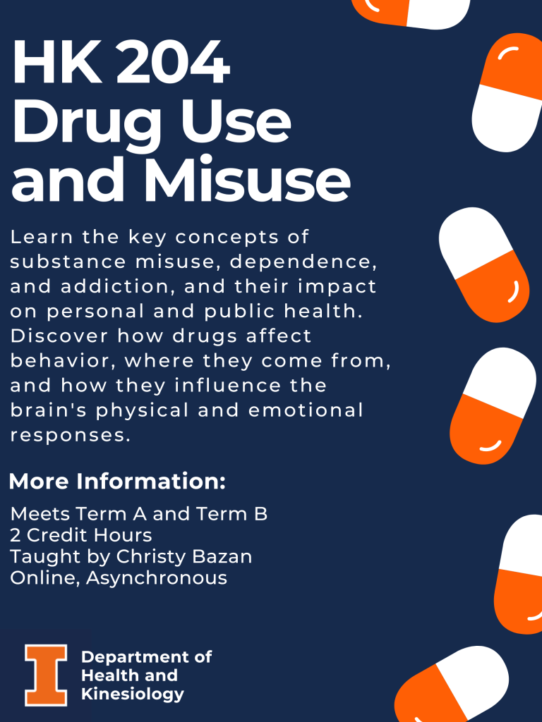 HK 204 – Drug Use & Misuse – Health and Kinesiology: HK Courses