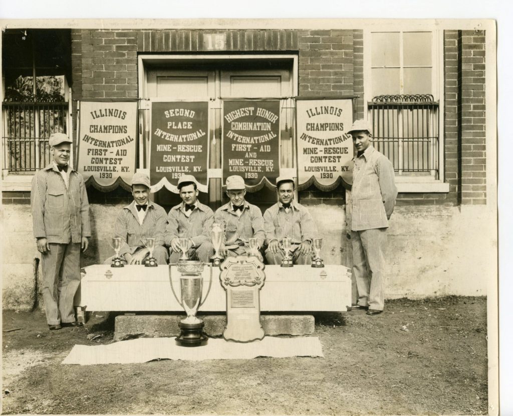 Mining Rescue and First Aid Champions 1930 – Illinois Highlights