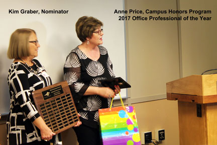 Anne Price and Nominator | Illinois Administrative Professionals ...