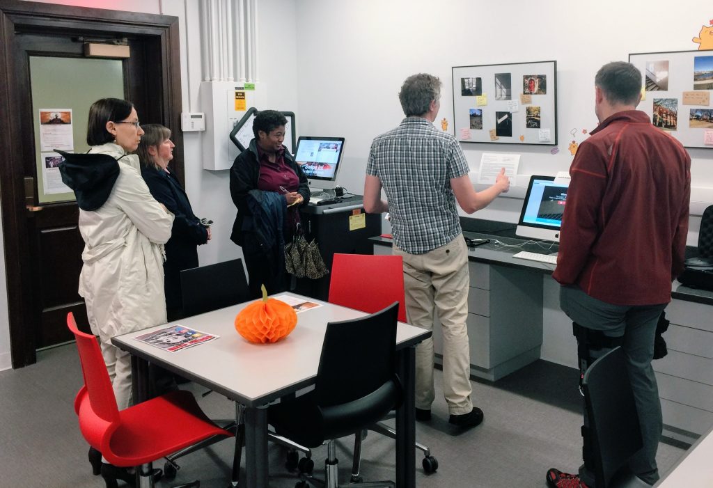 CITL Innovation Spaces » UIUC Librarians Visit the Armory