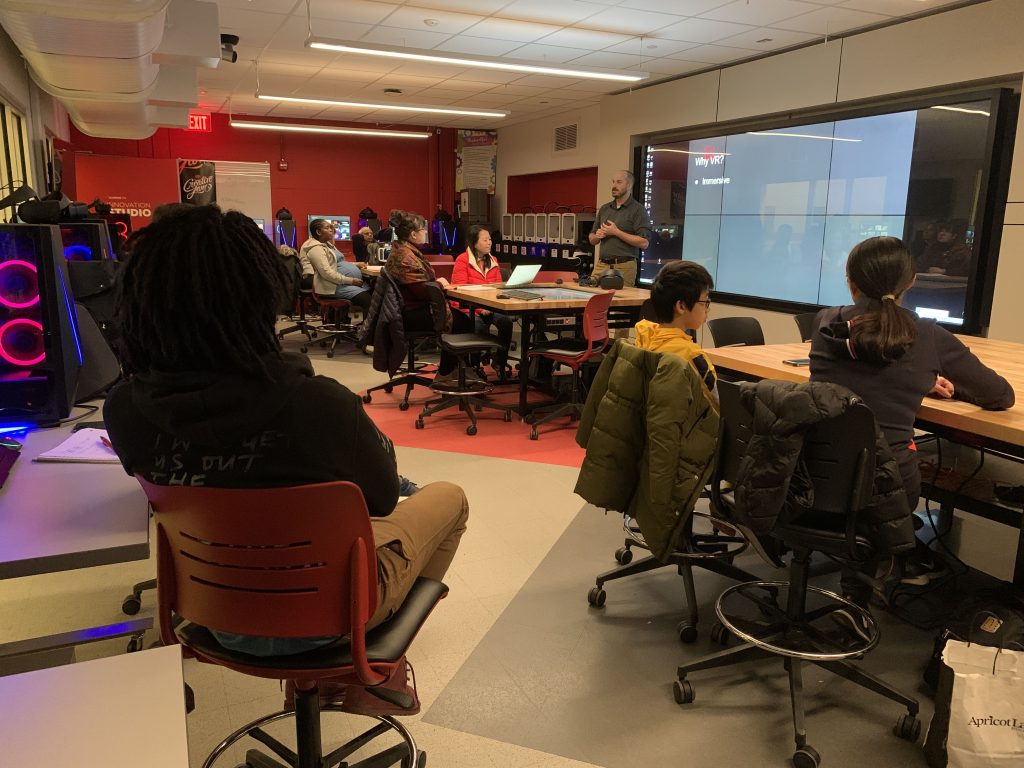 CITL Innovation Spaces » Low and High-Tech VR Workshop