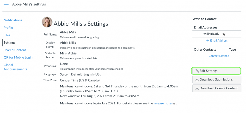 Learning Management System – iSchool Help Desk