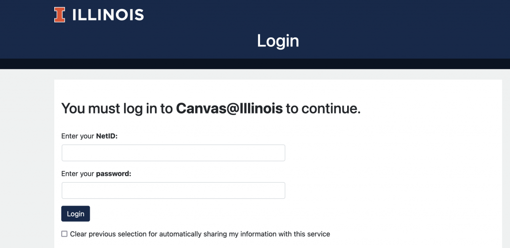 Tech Tip of the Week: Logging into Canvas – iSchool Help Desk