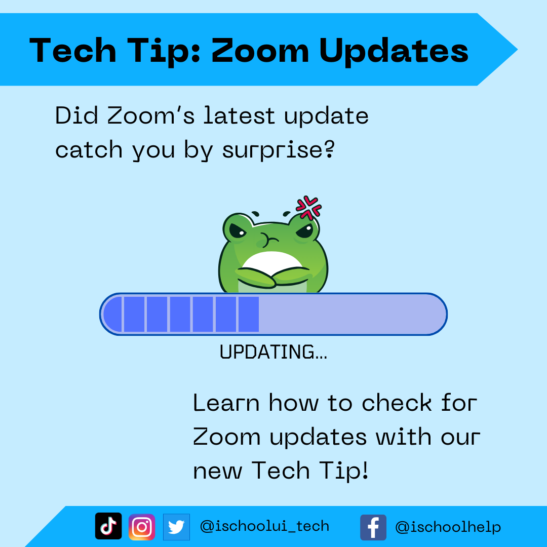 updates – iSchool Help Desk