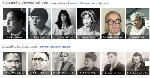 Proquest One Literature | Literatures and Languages Library ...