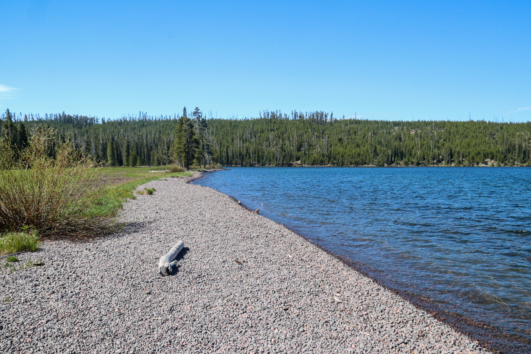 Yellowstone backcountry campsites | Robert Pahre at Illinois ...