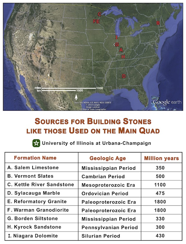 Location Map | Geology on the Quad - University of Illinois at Urbana ...