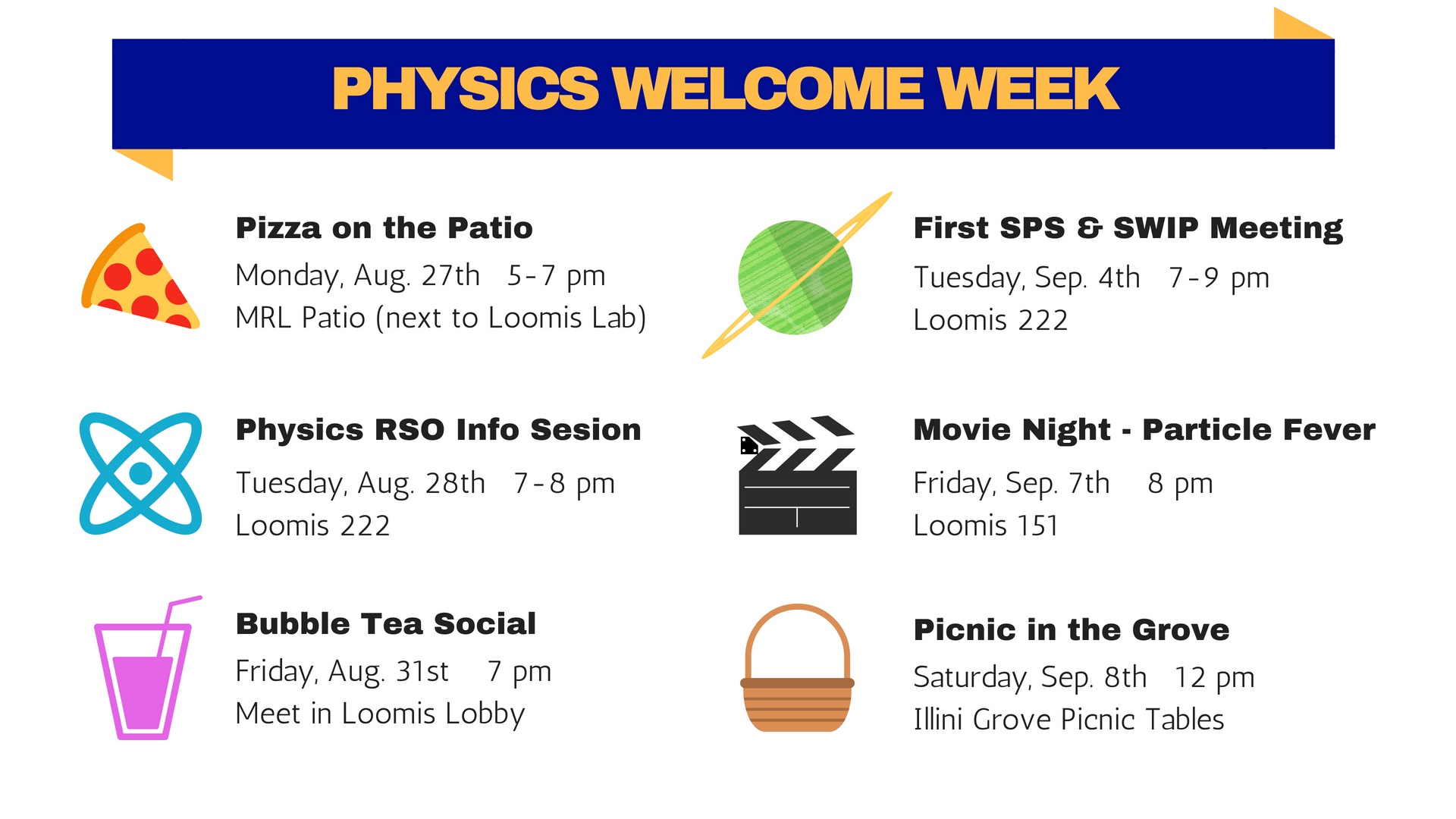 Calendar – Society of Physics Students