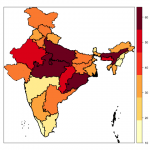 Infant mortality rate in India: State wise heatmap – Subhadeep Paul