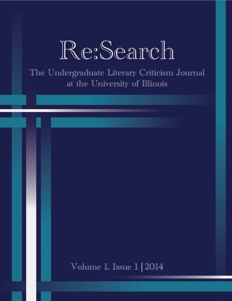 Re:Search, The Undergraduate Literary Criticism Journal at the ...