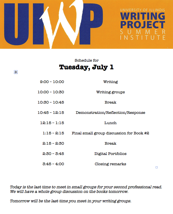 University of Illinois Writing Project | Resources for UIWP14 ...