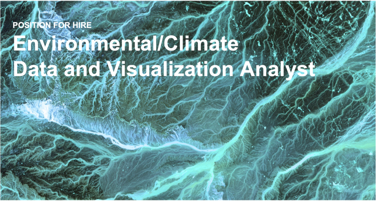 Environmental/Climate Data and Visualization Analyst – Integrated Urban Climate Research