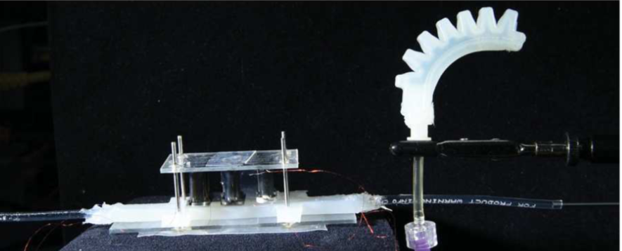 Soft peristaltic pump for actuation and control of fluidic robots ...