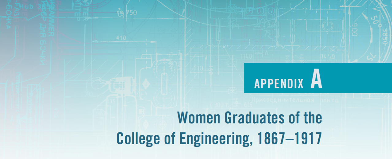 Book Appendices – Women in Engineering